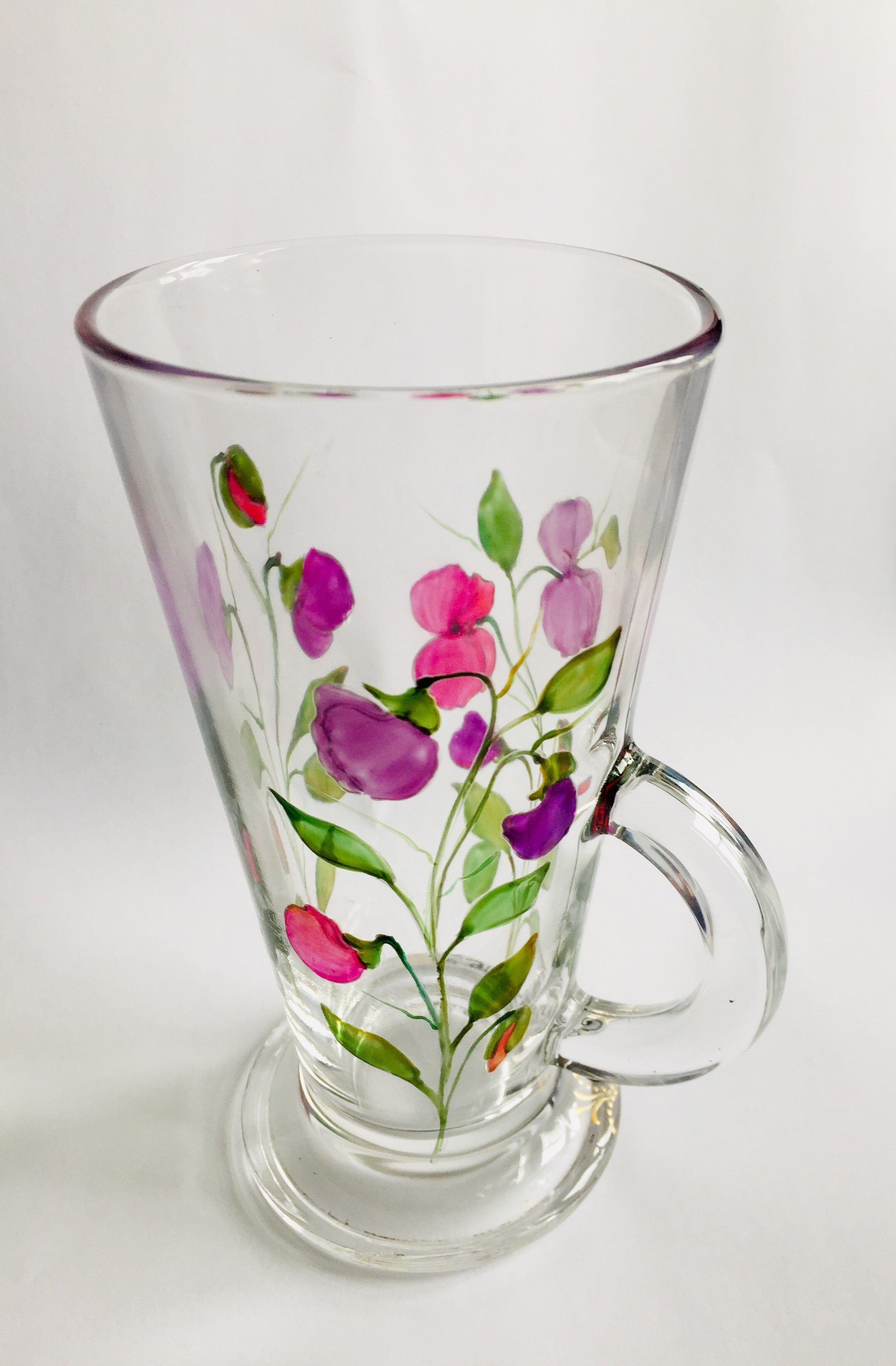 Latte glasses – Suzanne Gray Glass